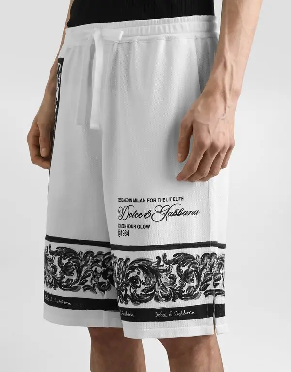 Dolce & Gabbana Majolica-print Bermuda Shorts - Multicolor