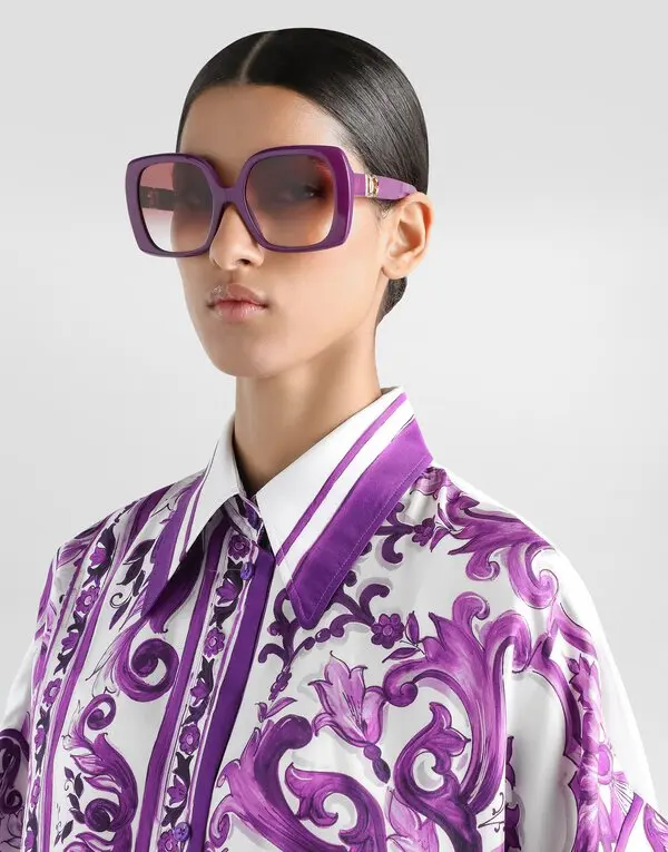 Dolce & Gabbana Majolica-print Twill Shirt - Multicolor