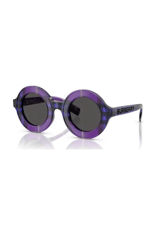 Burberry Round Frame Sunglasses - Violet