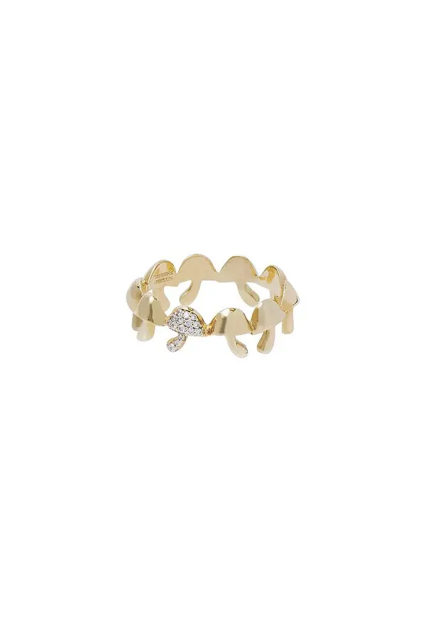 TIMELESS PRECIOUS Rhea Ring - 14k Yellow Gold & Diamonds