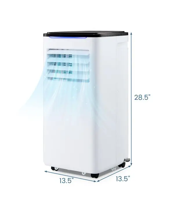 MECALE 10000 Btu Portable Air Conditioner With 3 Modes