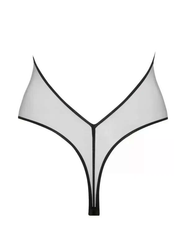 MAISON CLOSE Minuit Backless Swimsuit - Black