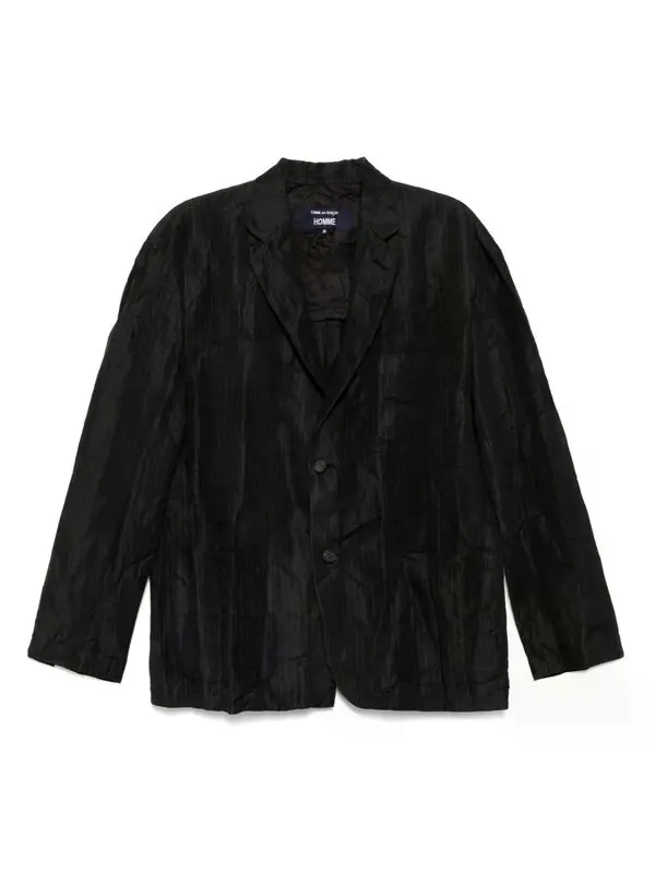 Comme Des Garçons Long-sleeved Blazer