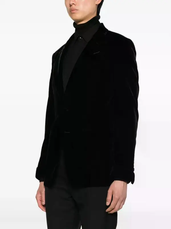 TOM FORD Shelton Single-breasted Velvet Blazer