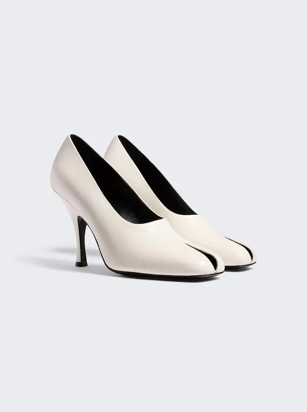 Khaite Eva Peep Toe Pump 100