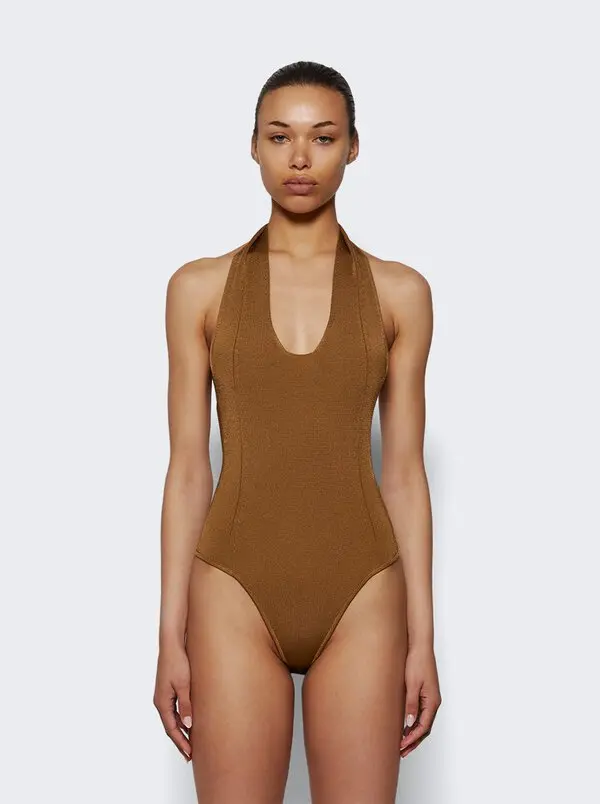 Khaite Toto Bodysuit - Beige