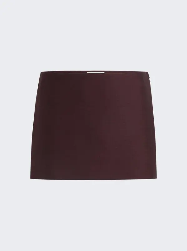 Khaite Jett Skirt - Almandine