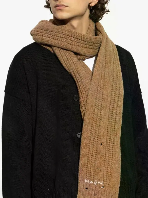 Marni Chunky-knit Scarf