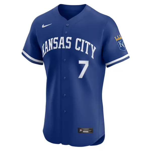 Nike Bobby Witt Jr. Kansas City Royals Mlb Elite Jersey - Blue