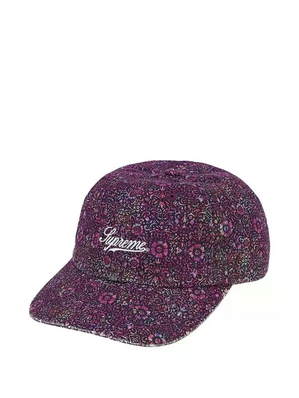 Supreme Liberty Floral 6-panel Cap - Pink