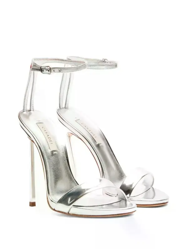 Casadei 120mm Metallic Heeled Sandals