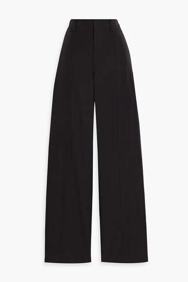 Vince Canvas Wide-leg Pants - Black
