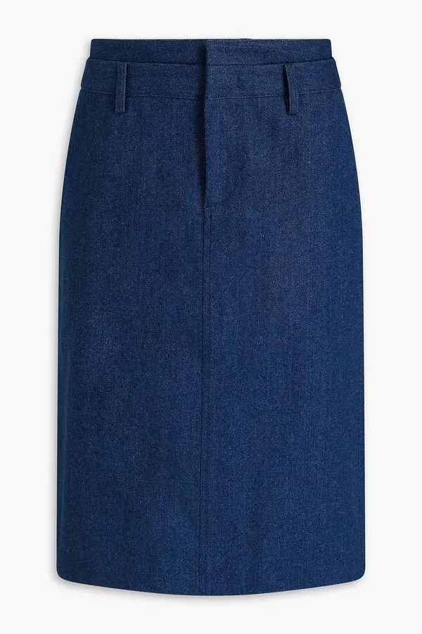 Vince Denim Pencil Skirt