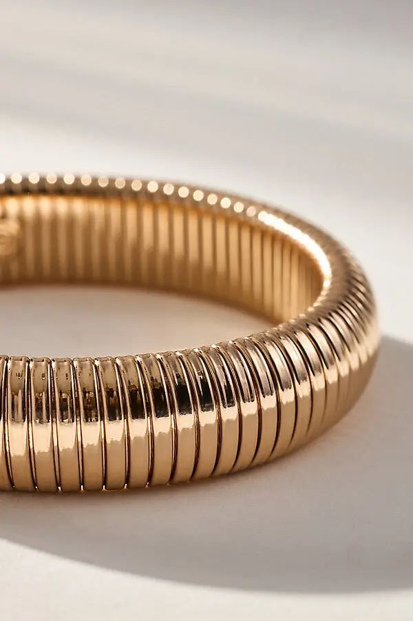 Ettika Flex Snake Chain Stretch Bracelets, Set Of 3 - Gold