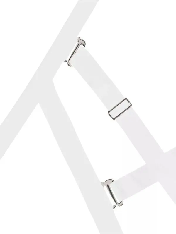 MAISON CLOSE Fatale Open Triangle Bikini Top - White