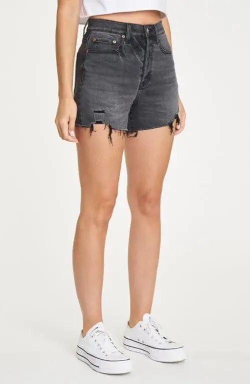 DAZE High-waisted Denim Shorts