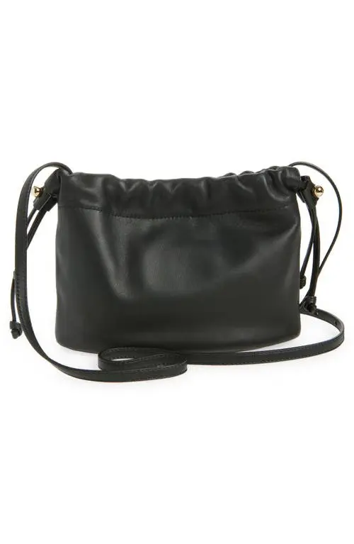 Strathberry Drawstring Leather Crossbody Bag