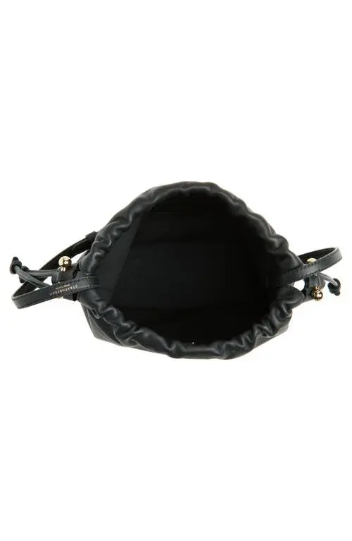 Strathberry Drawstring Leather Crossbody Bag