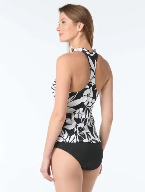 BEACH HOUSE SWIM Nina Tankini Top - Black