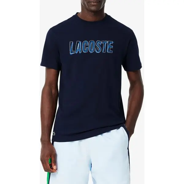 Lacoste Logo Regular Fit Performance Graphic T-shirt