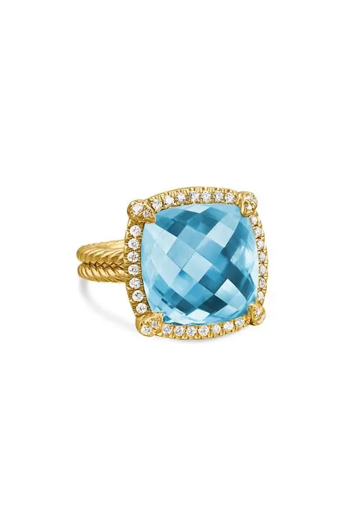 David Yurman Chatelaine® Pavé Bezel Ring