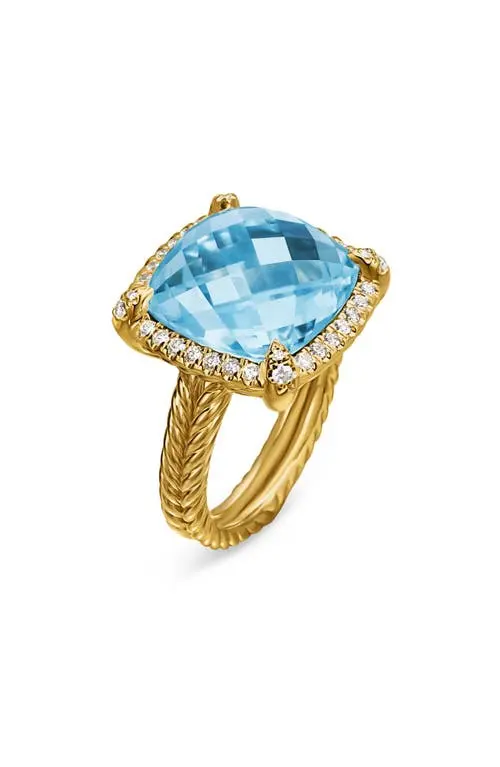 David Yurman Chatelaine® Pavé Bezel Ring