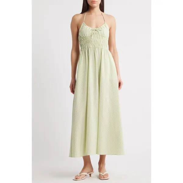 free halter dress sewing pattern Halter Wrap Dress PDF Pattern Download – Sew Anastasia main image 1