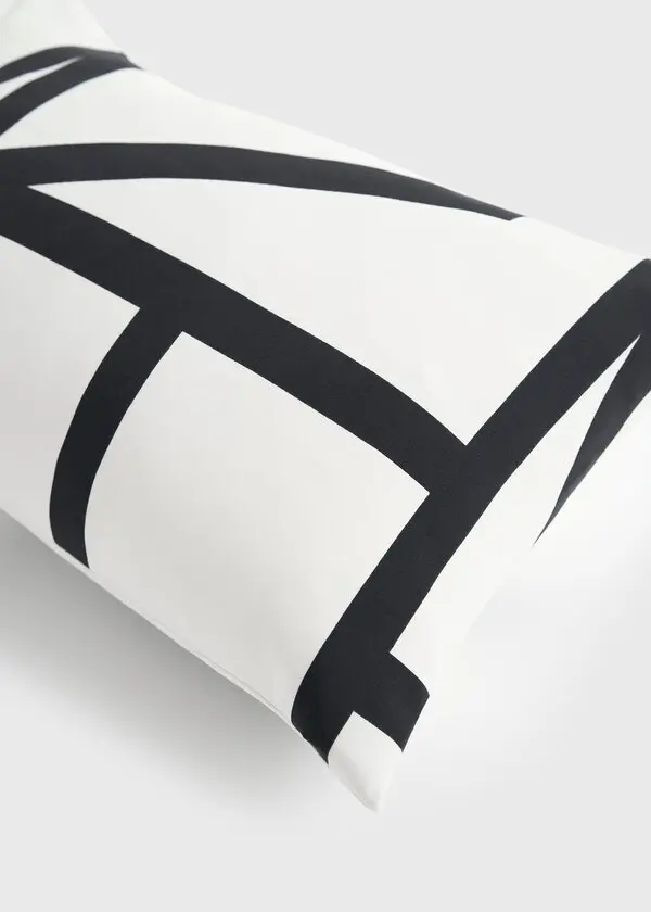TOTEME Monogram Pillow - White