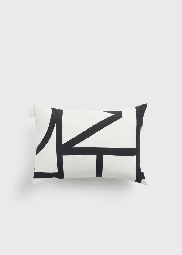 TOTEME Monogram Pillow - White