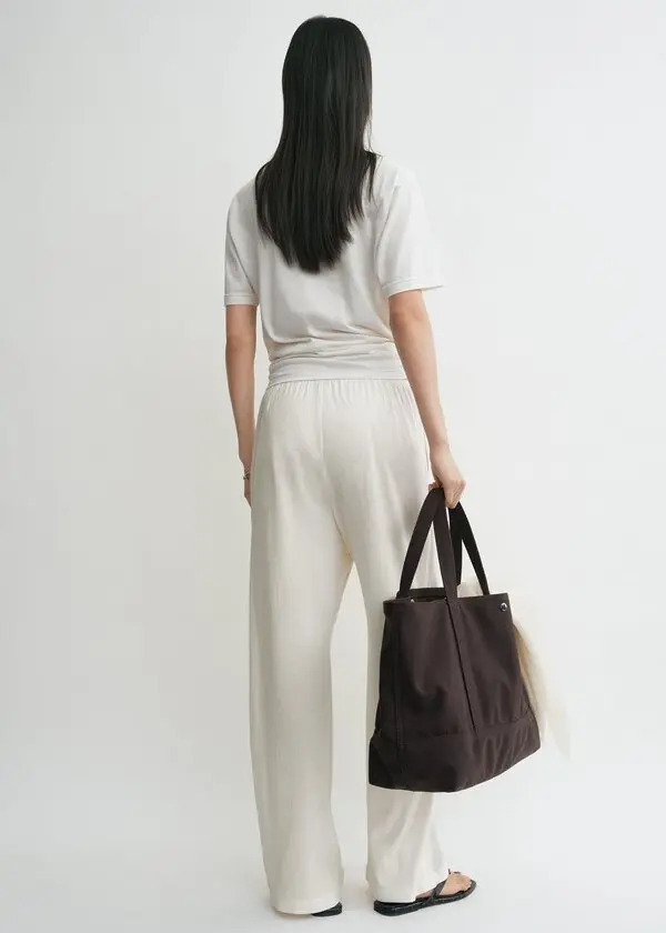 TOTEME Cotton Silk Pj Bottoms