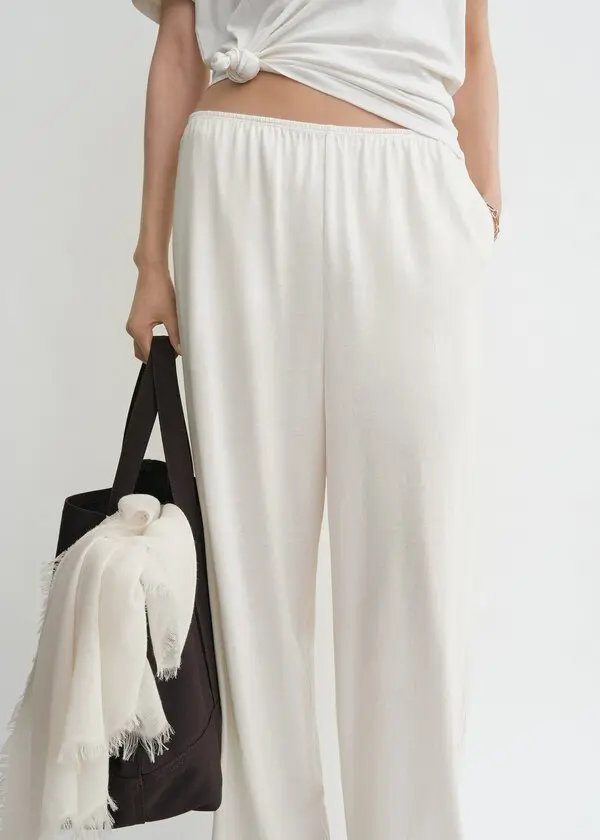 TOTEME Cotton Silk Pj Bottoms