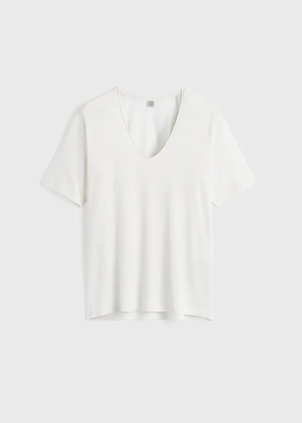 TOTEME Cotton Silk Tee