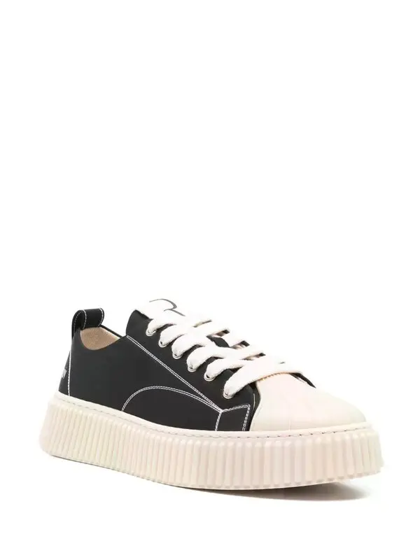 RHUN Logo-print Sneakers - Black
