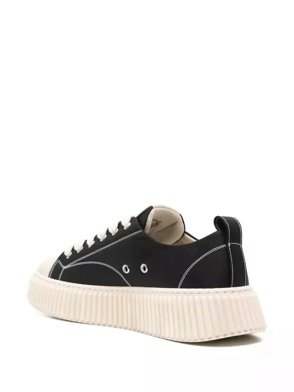 RHUN Logo-print Sneakers - Black