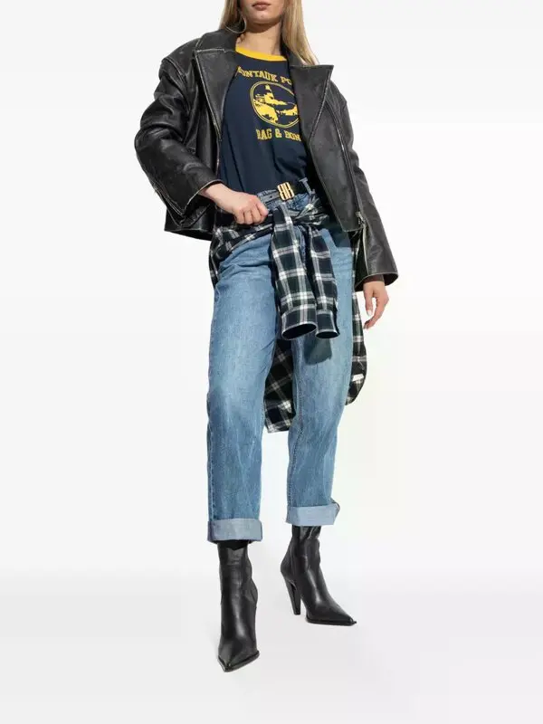 Rag & Bone Montauk Point Graphic T-shirt - Blue