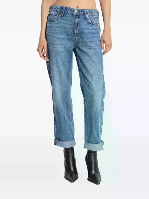Rag & Bone Dre Rolled-hem Jeans