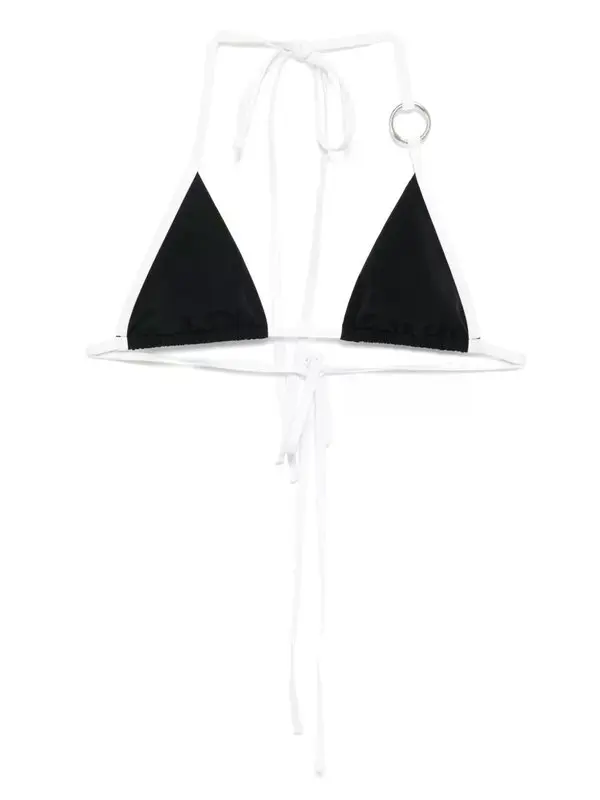 Christopher Esber Lacuna Bikini Top - Black