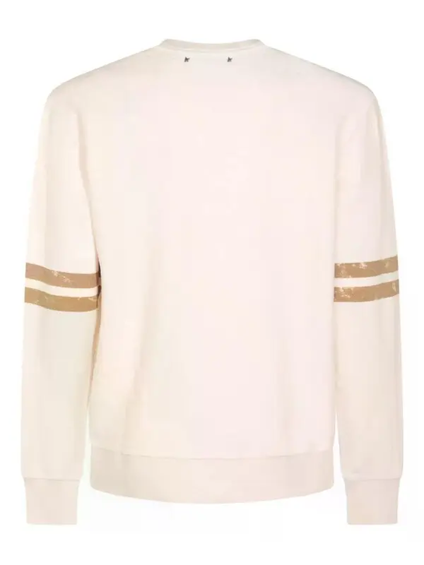 GOLDEN GOOSE Logo-graphic Sweatshirt - Neutrals