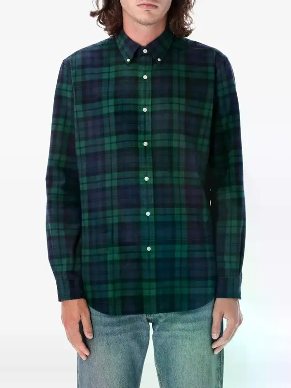 Polo Ralph Lauren Plaid-pattern Shirt - Blue