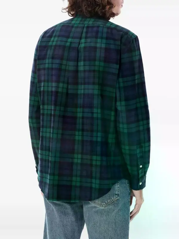 Polo Ralph Lauren Plaid-pattern Shirt - Blue
