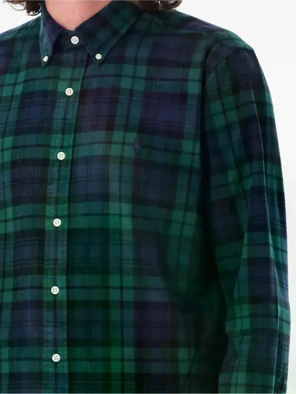 Polo Ralph Lauren Plaid-pattern Shirt - Blue
