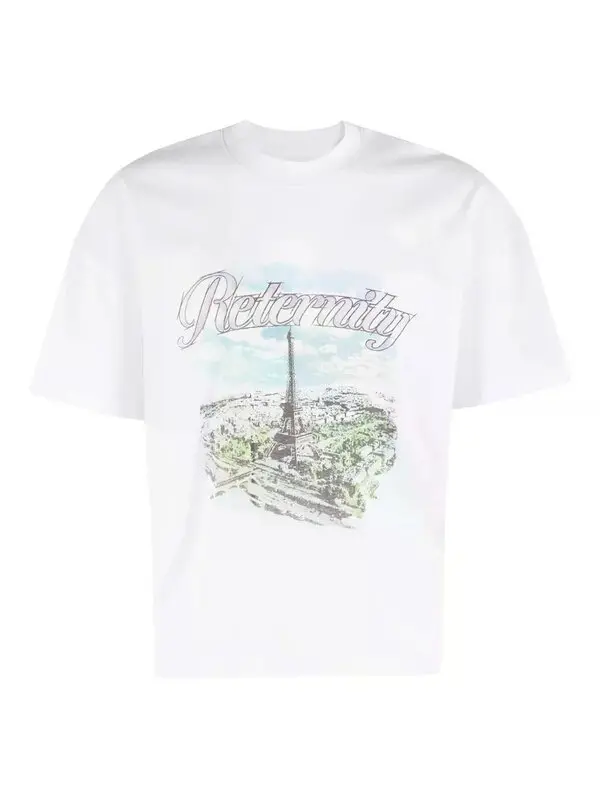 RETERNITY Souvenir Graphic-print T-shirt - White