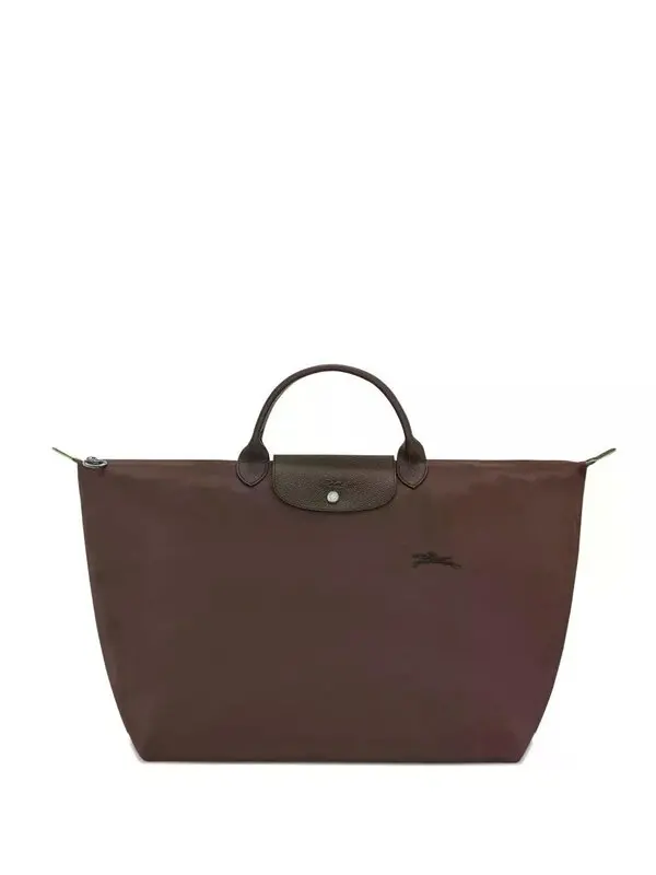 Longchamp Large Le Pliage Green Tote