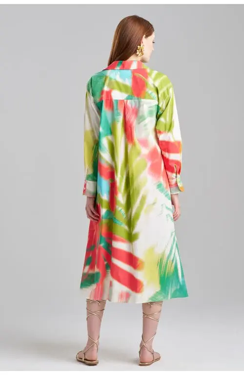 Natori Usami Oversized Shirt Dress