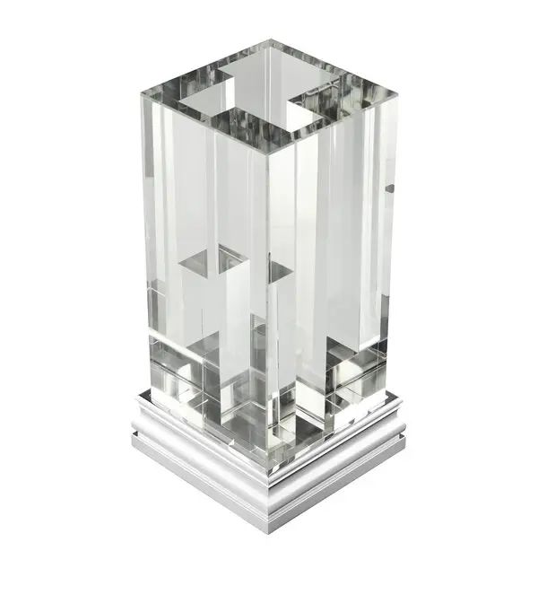 Christofle Glass Perspectives Vase - Clear
