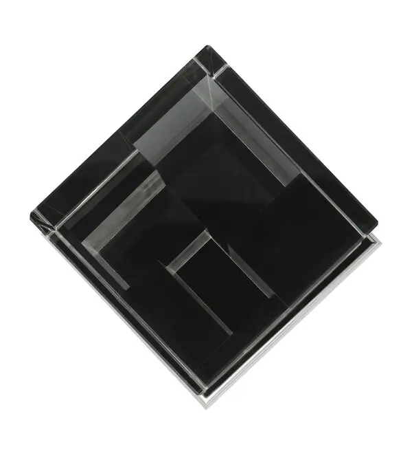 Christofle Glass Perspectives Vase