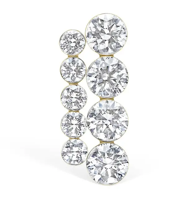 MARIA TASH Apsara Bar Stud Earring - Gold