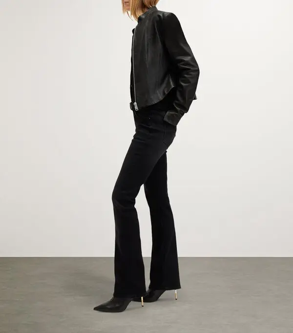 ALLSAINTS Leather Sadler Jacket