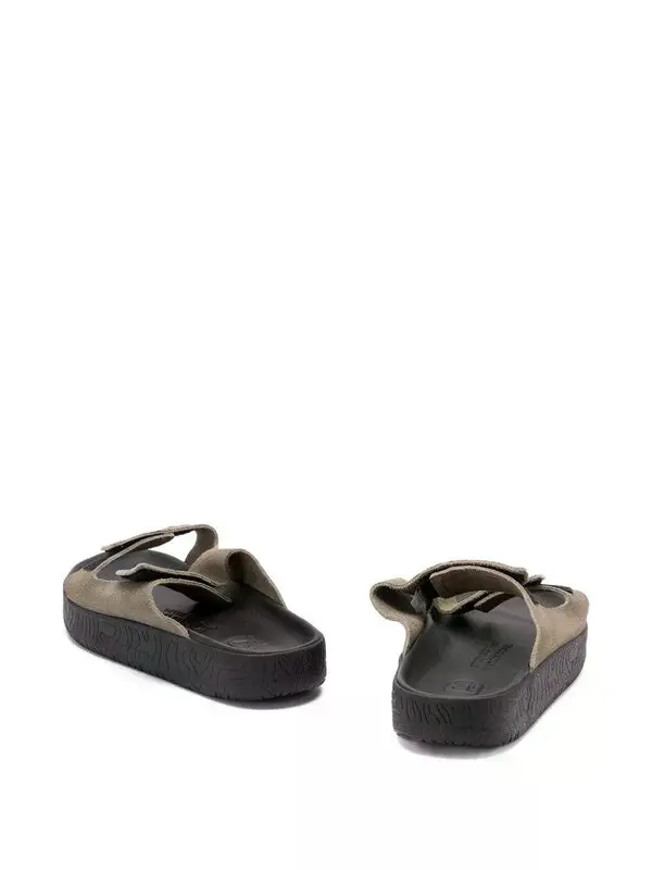 VEJA Dual-strap Suede Sandals