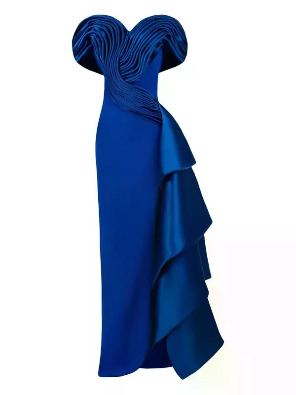GABY CHARBACHY Off-shoulder Maxi Dress